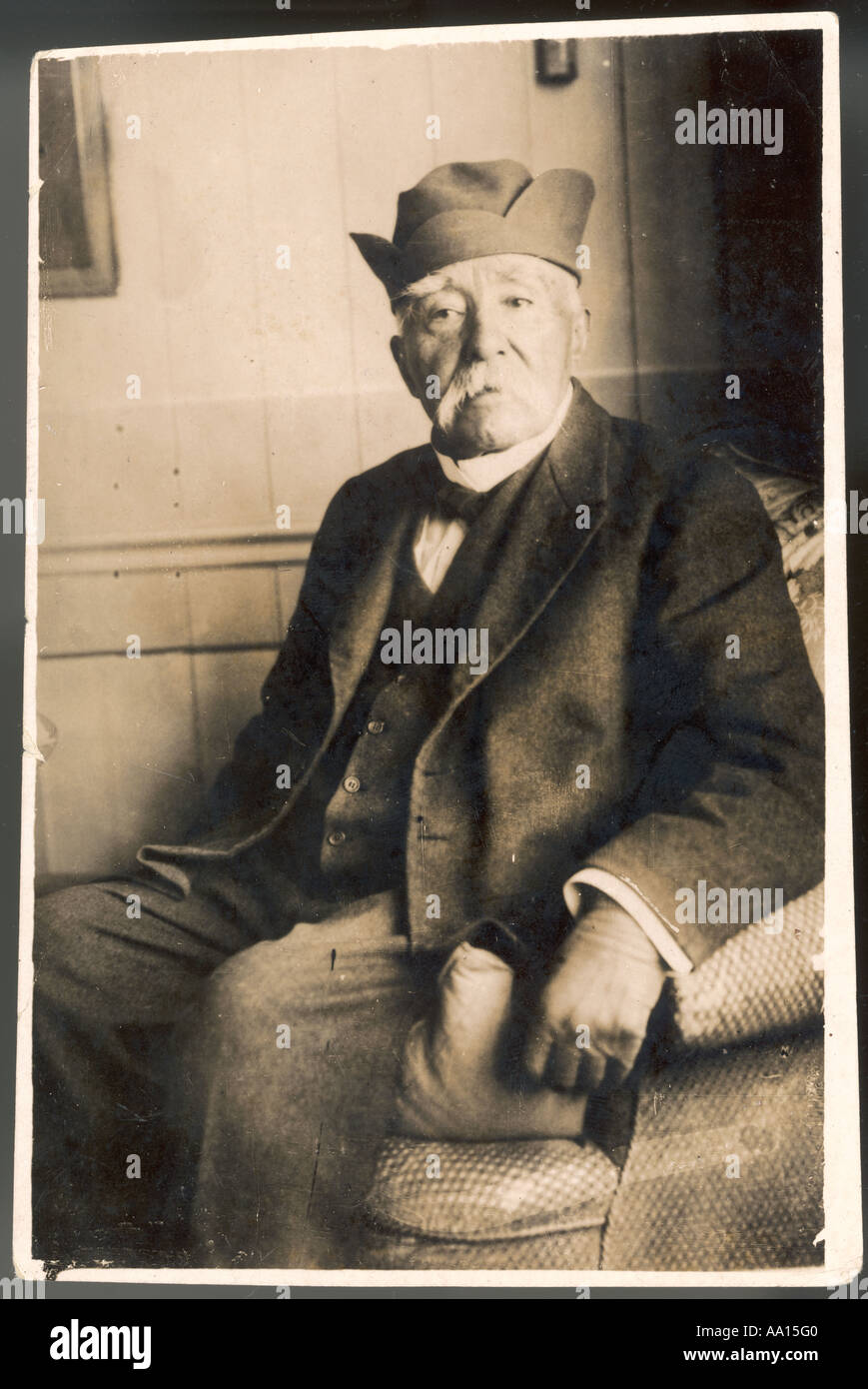 Clemenceau as a tiger Banque de photographies et d’images à haute ...