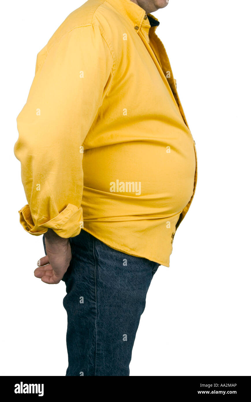 Gros ventre homme obèse Banque de photographies et d’images à haute ...