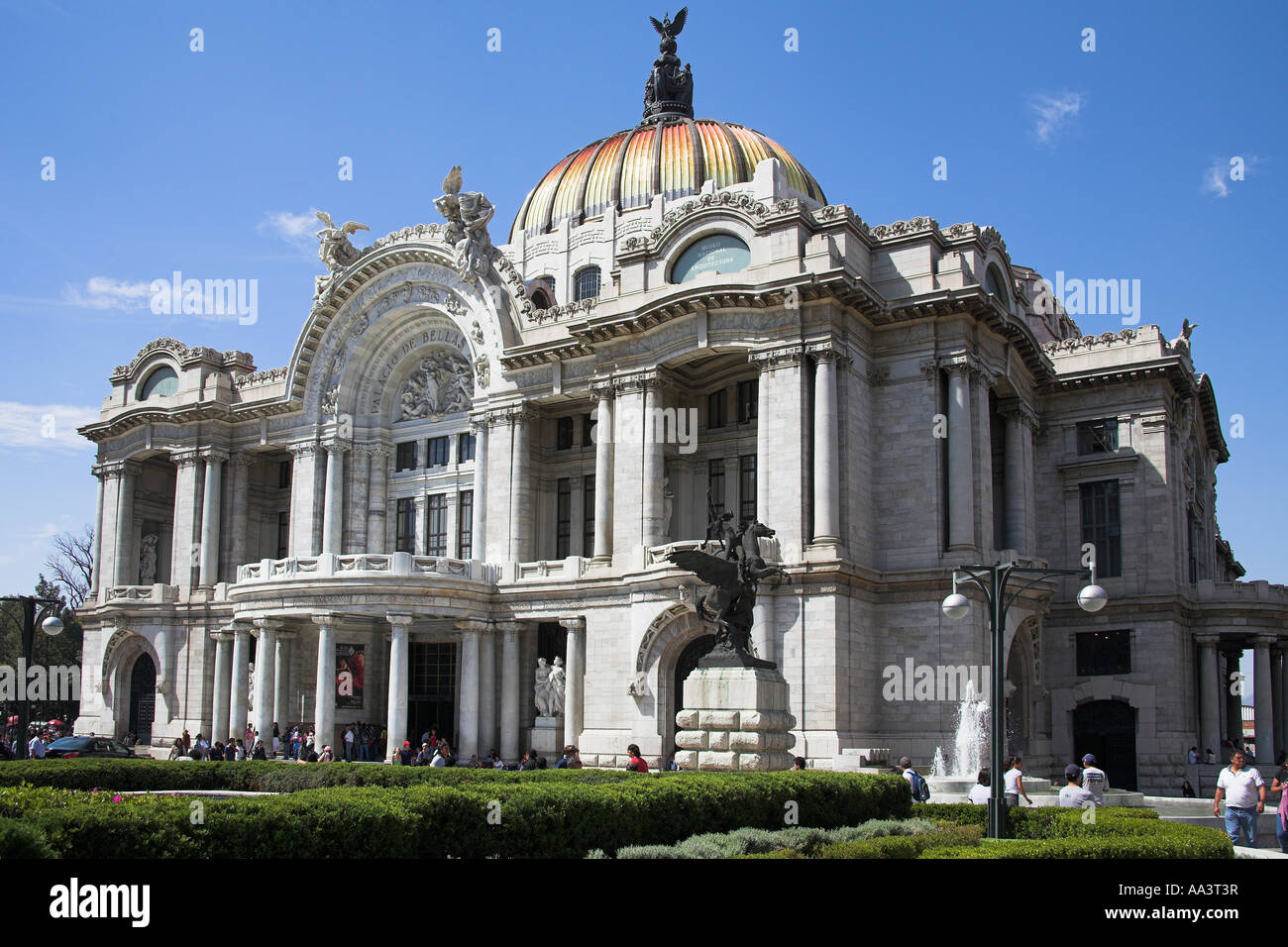 Adamo boari palacio beaux arts architecture en marbre Banque de ...
