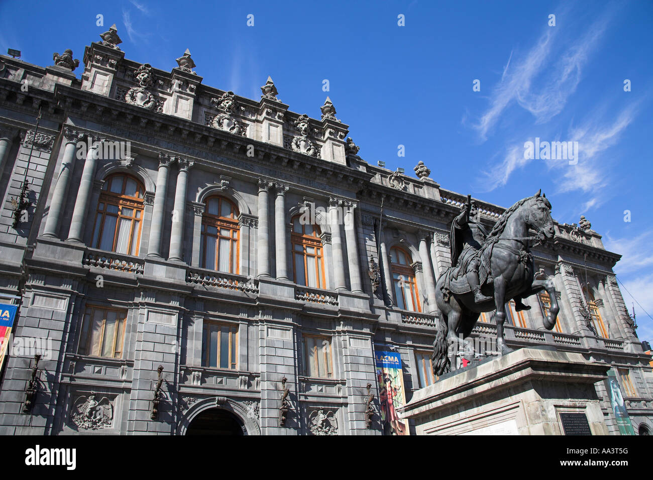 Museo Nacional de Arte, Musée National d'art, et El Caballito Carlos IV ...