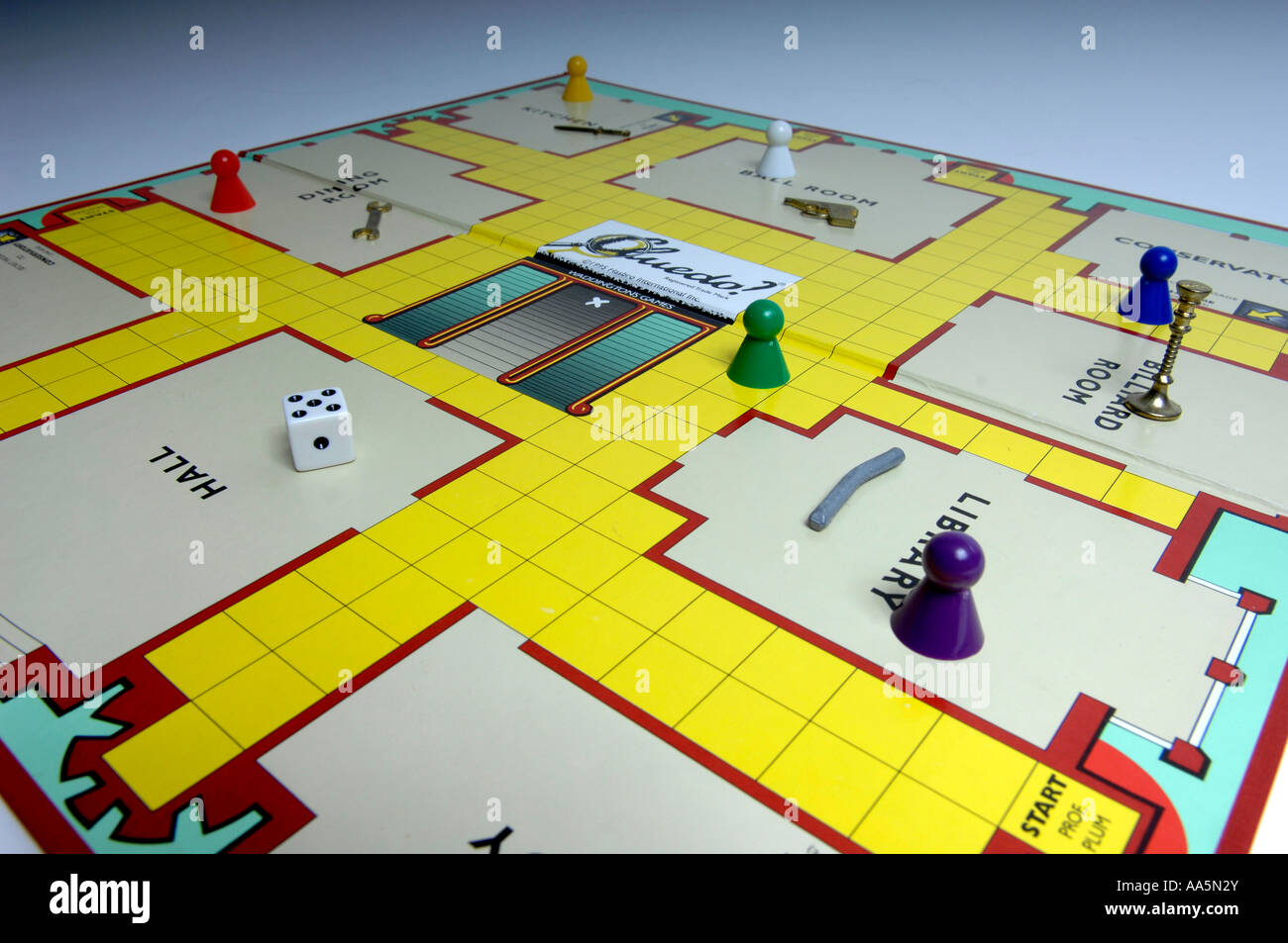 Cluedo board game library Banque de photographies et d’images à haute ...