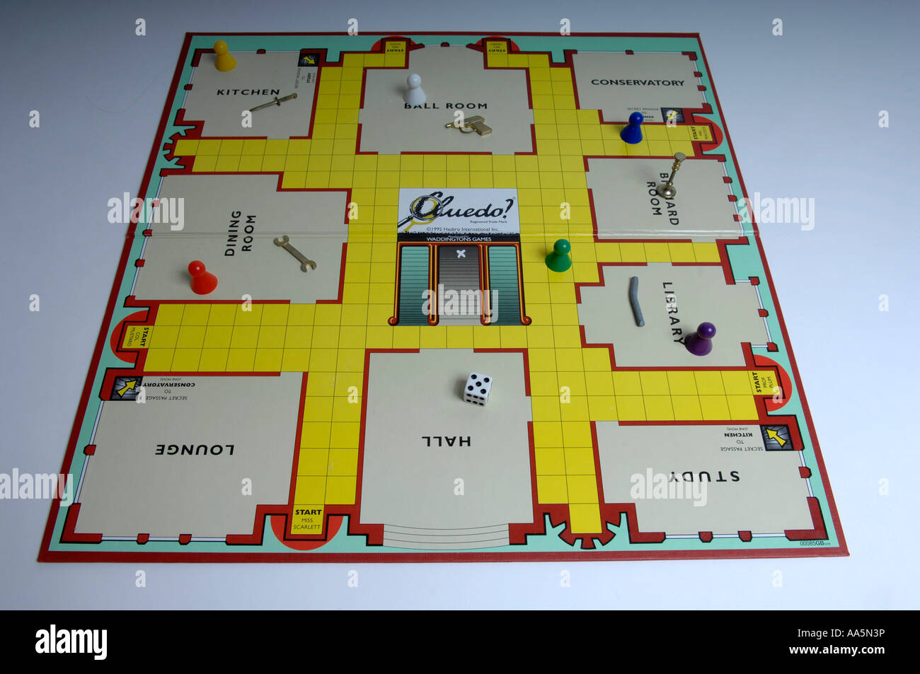 Cluedo board game library Banque de photographies et d’images à haute ...