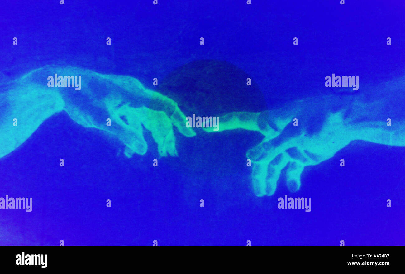 Michelangelo creation of adam Banque de photographies et d’images à ...