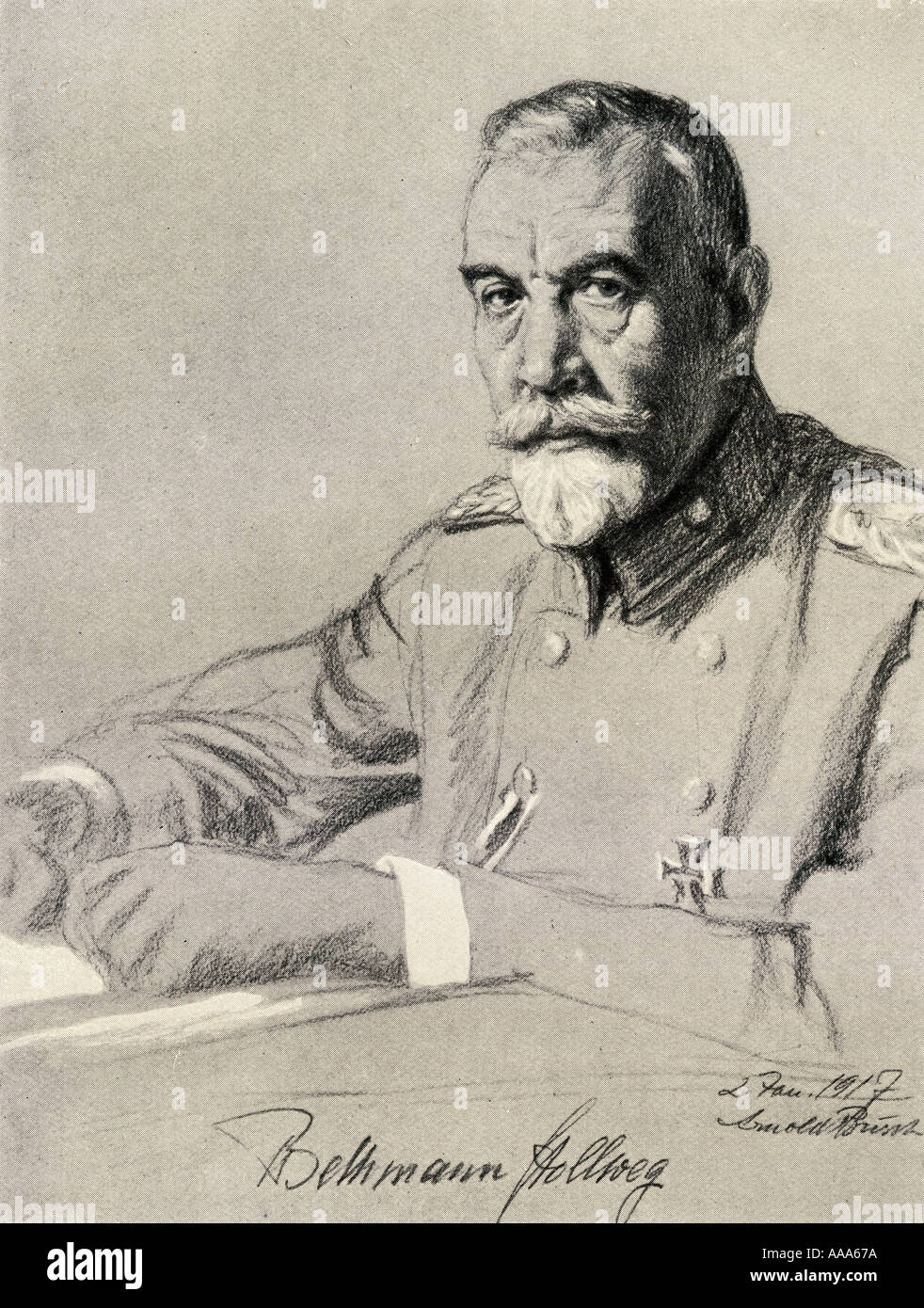 Theobald theodor friedrich alfred von bethmann hollweg Banque de ...