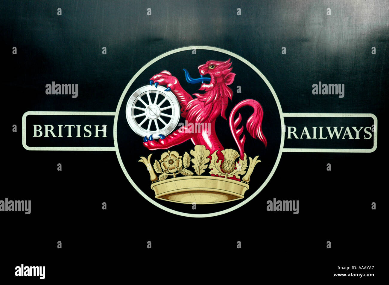 British Railways Logo Or Emblem Banque d'image et photos - Alamy