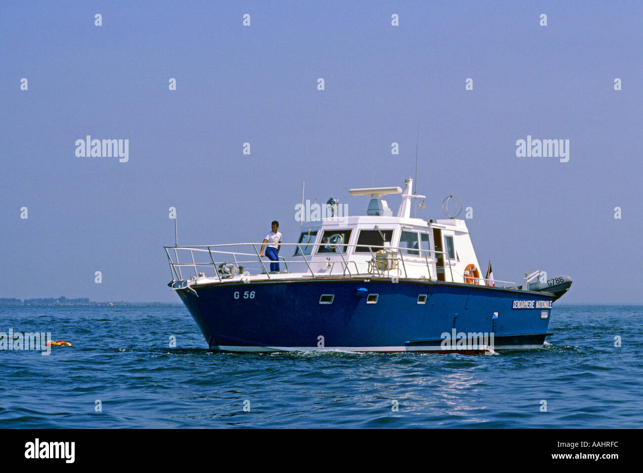 Gendarmerie Nationale police lancer France Arcachon Cap Ferret JMH0700 ...