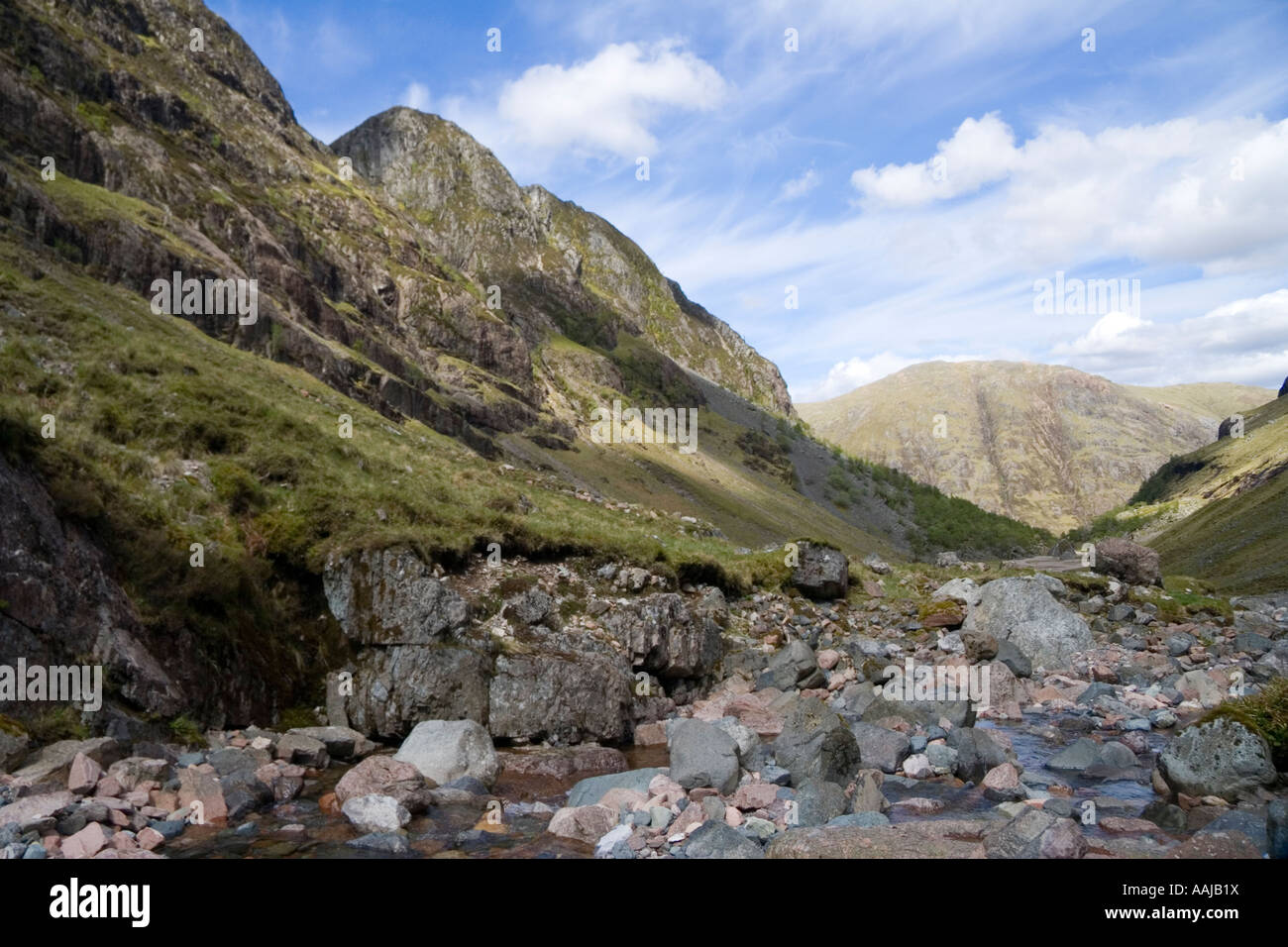 Lost valley glen coe scotland Banque de photographies et d’images à ...