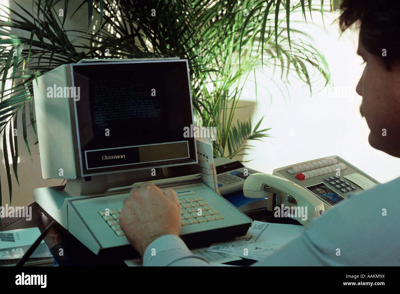 1980s computer business Banque de photographies et d’images à haute ...