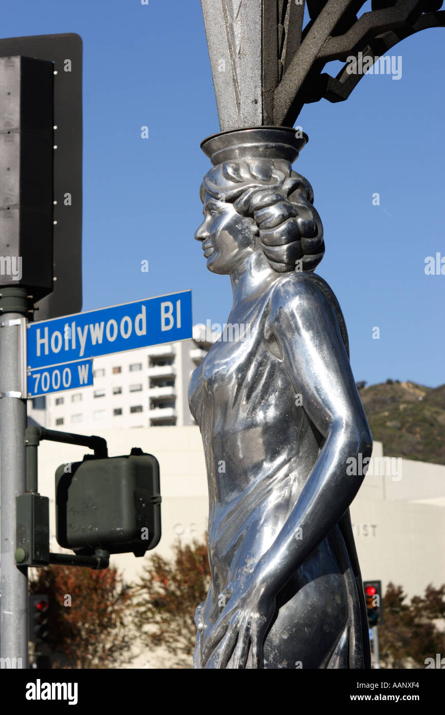 Four ladies of hollywood gazebo statue Banque de photographies et d ...