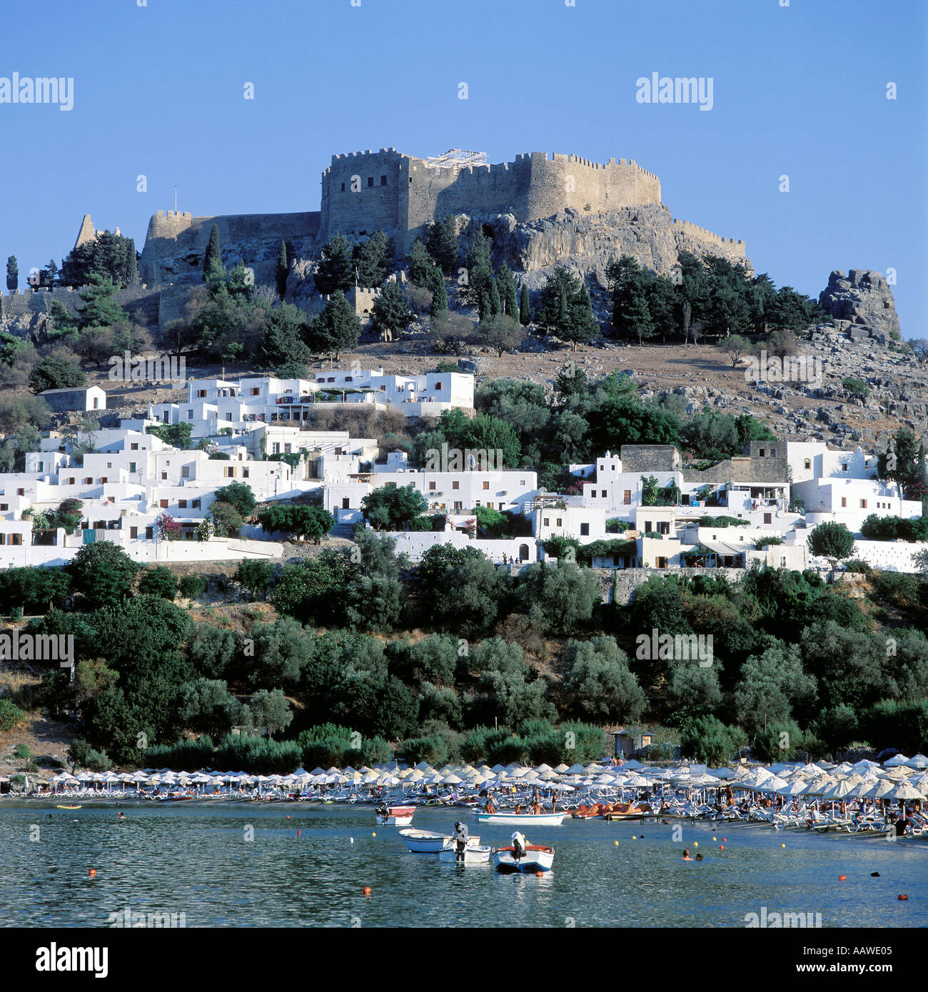 Acropole lindienne Banque de photographies et d’images à haute ...