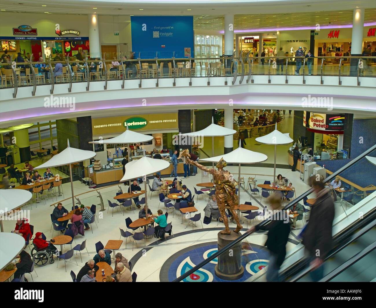 Centre commercial d'inverness eastgate Banque de photographies et d ...