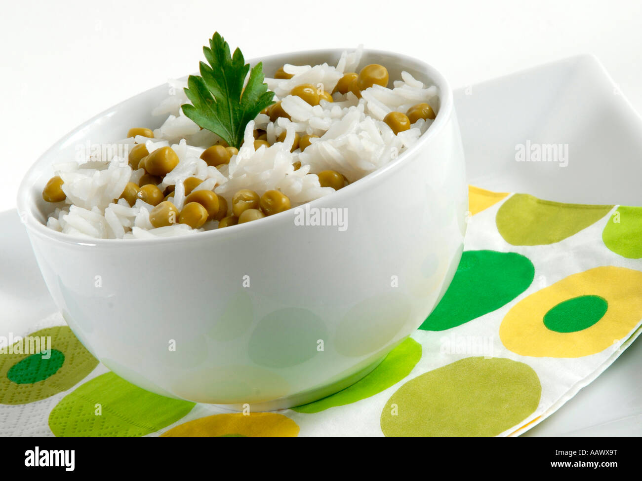 Riz aux petits pois Banque de photographies et d’images à haute ...