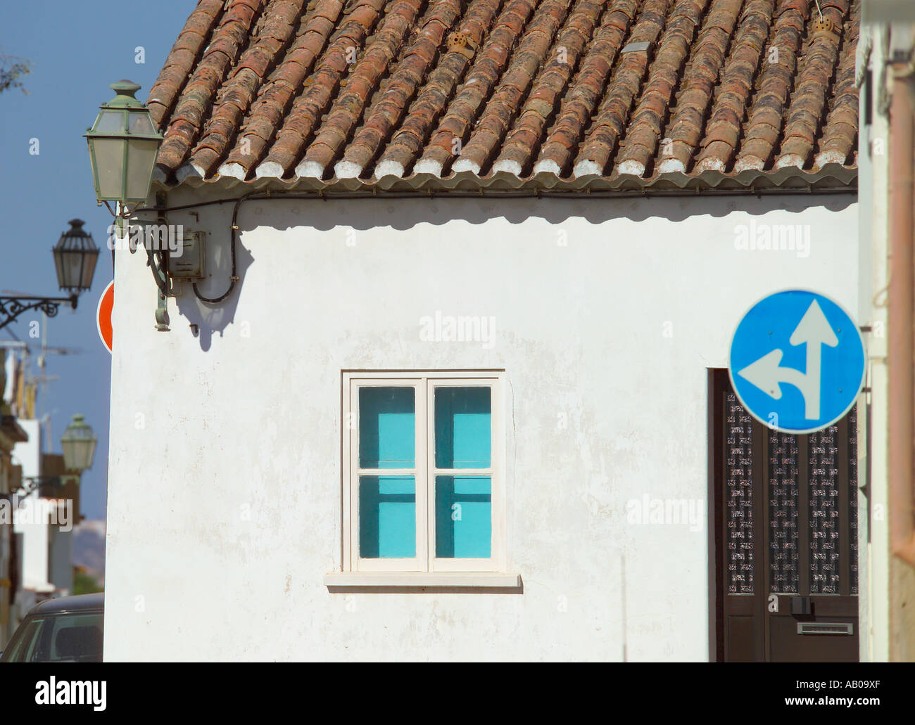 Panneaux routiers de l'algarve Banque de photographies et d’images à ...