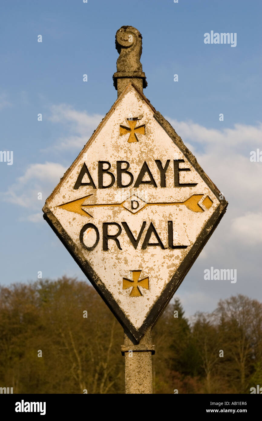 Orval abbey sign Banque de photographies et d’images à haute résolution ...