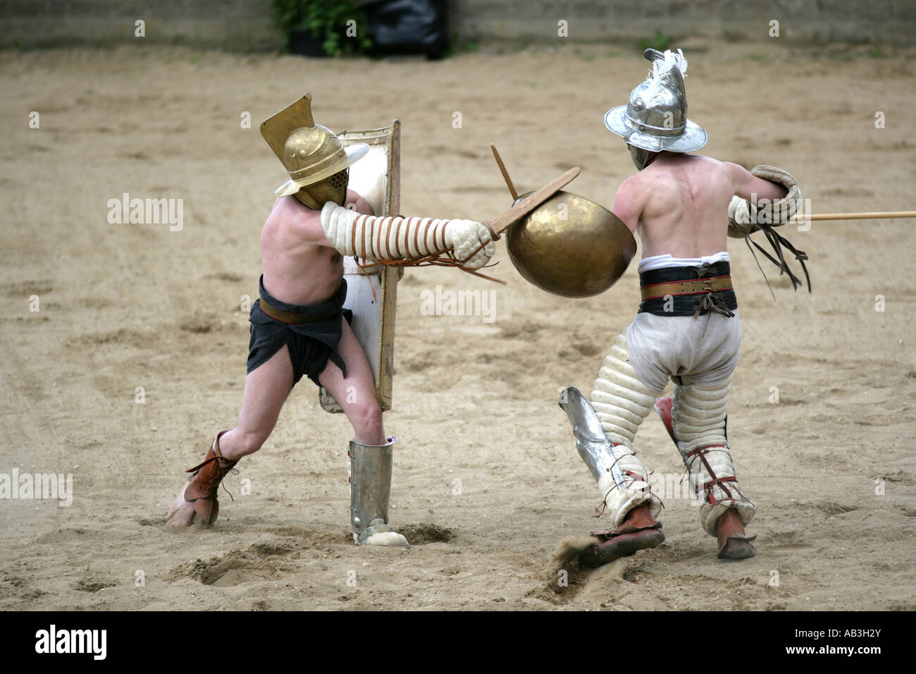 Gladiateurs d'histoire ancienne Banque de photographies et d’images à haute résolution - Alamy