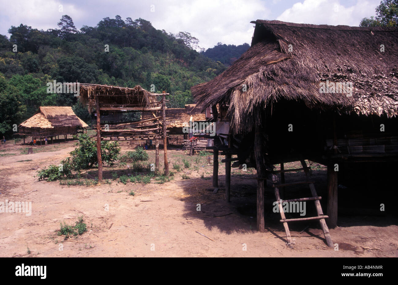Le Pleme Khao Haui village Karen Hill Tribe La province de Chiang Mai ...