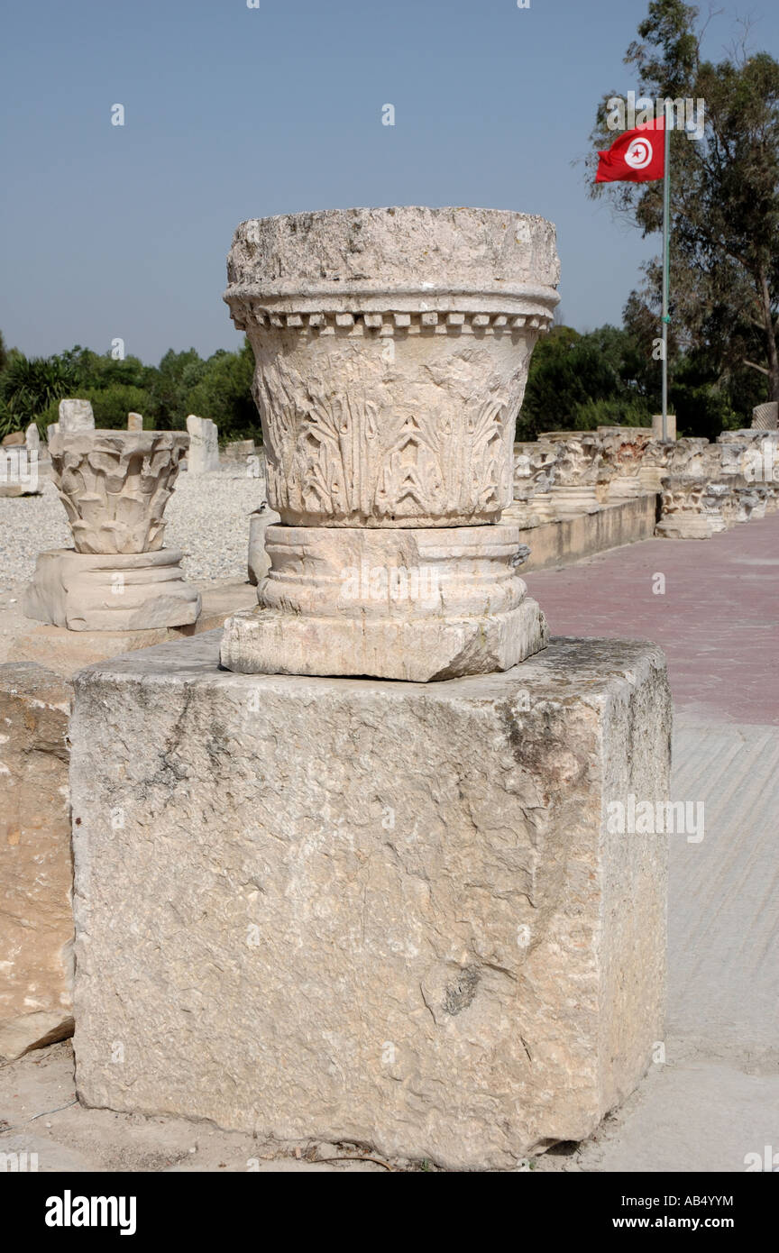 Tunisia carthage flag Banque de photographies et d’images à haute ...