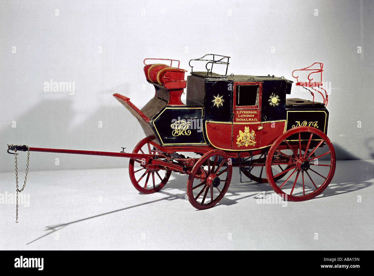 Transport/transport, transport, Royal Mail stagecoach, miniature ...