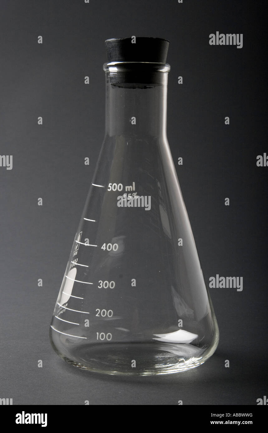 Erlenmeyer logo Banque de photographies et d’images à haute résolution ...