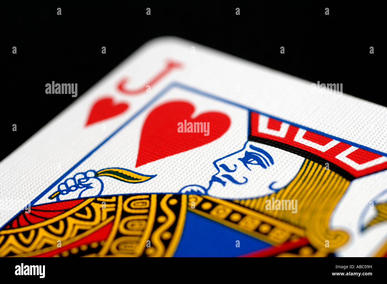 Carte de valet de coeur Banque de photographies et d’images à haute ...