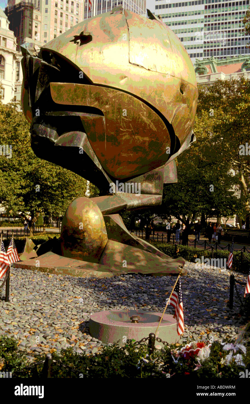 Sculpture from ground zero new Banque de photographies et d’images à ...