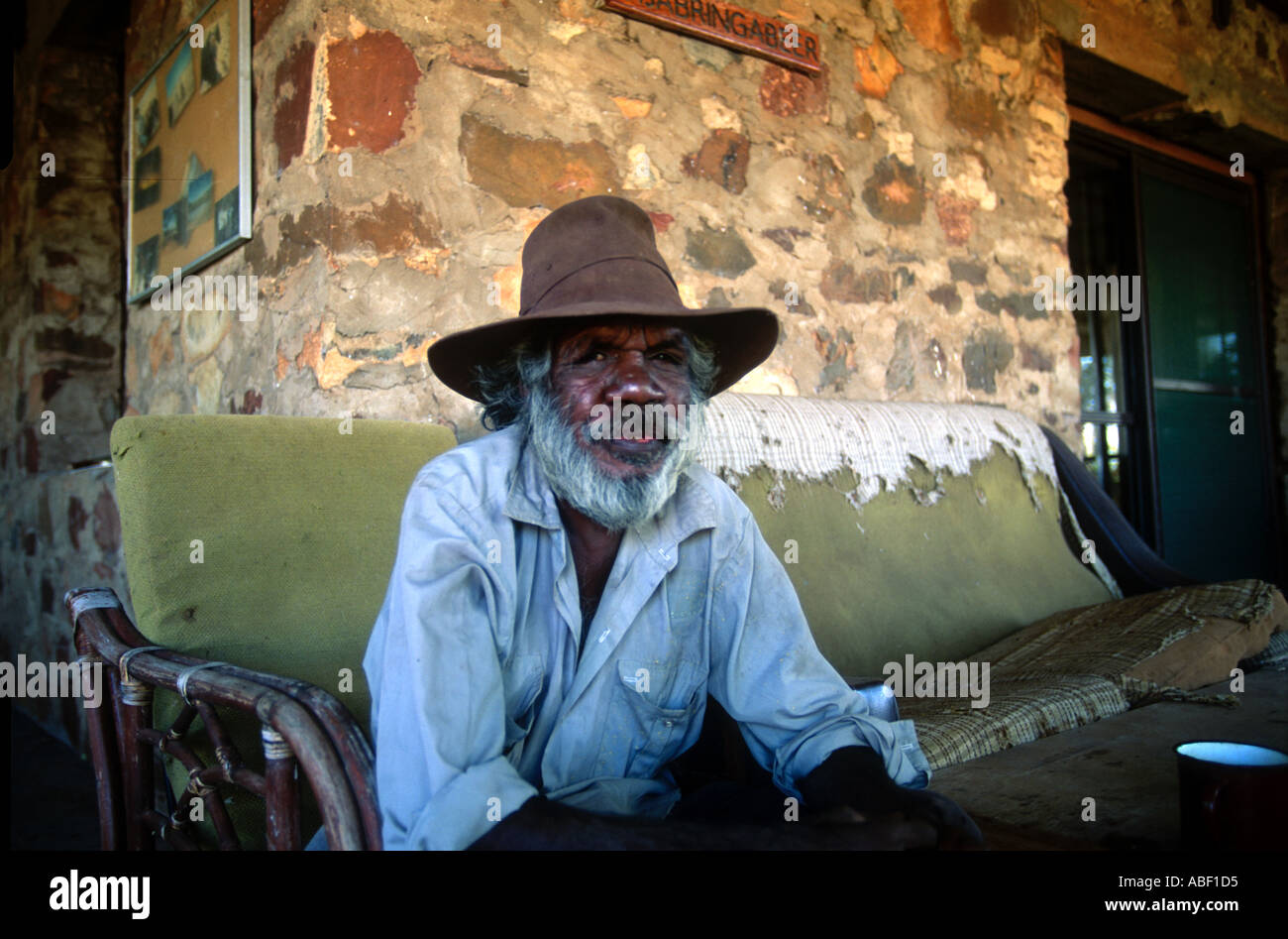 Australia outback aboriginal beard Banque de photographies et d’images ...