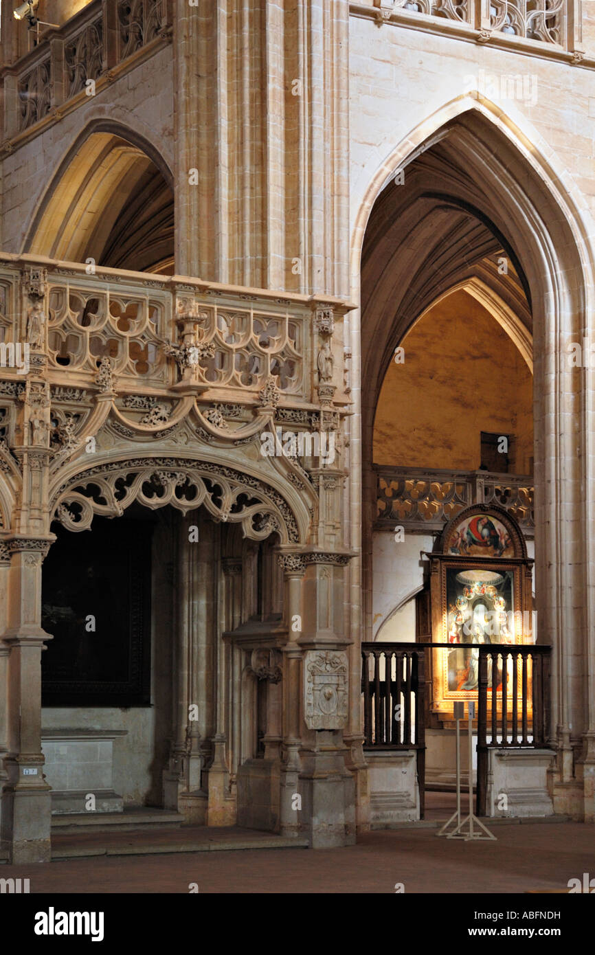 Brou monastery church Banque de photographies et d’images à haute ...