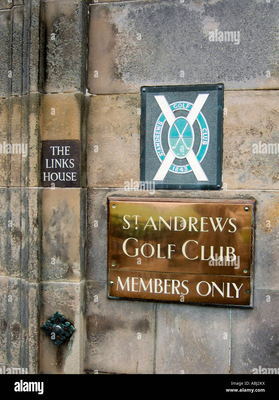 Club de golf royal et ancien Banque de photographies et d’images à ...