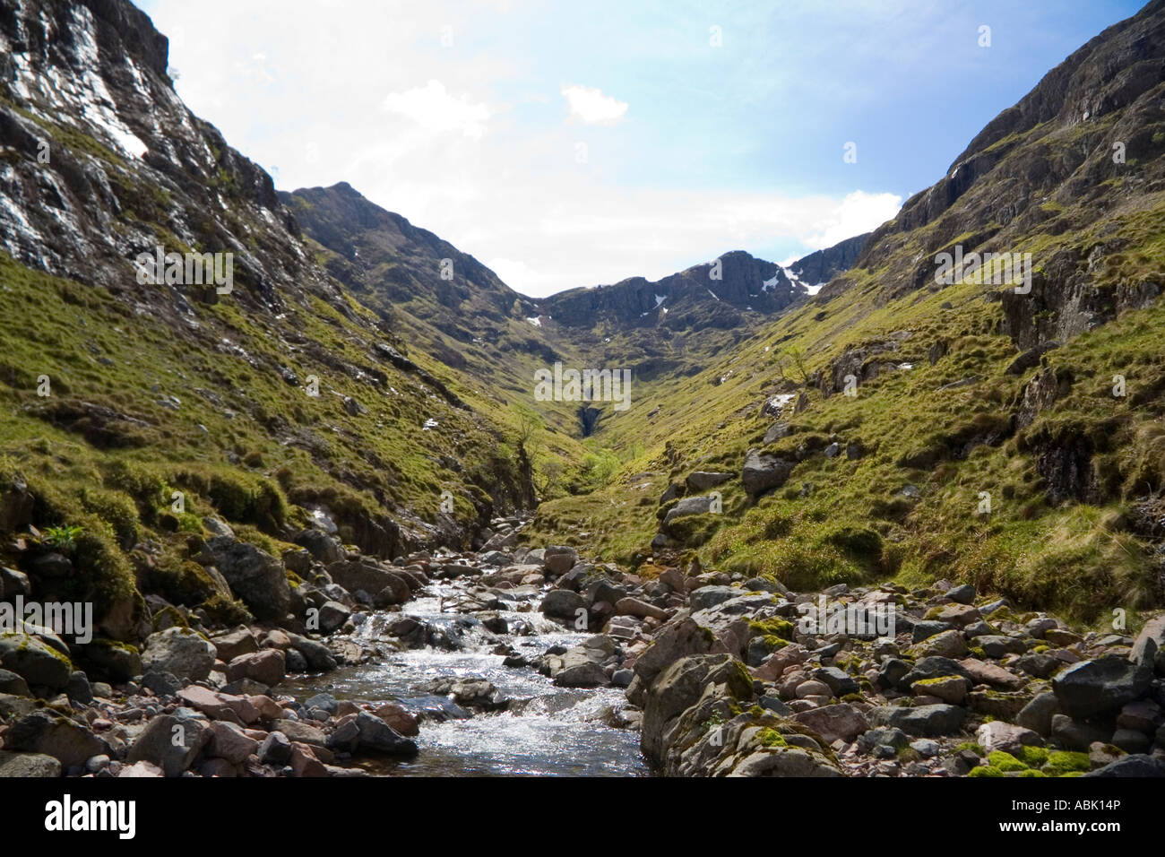 Lost valley glen coe scotland Banque de photographies et d’images à ...