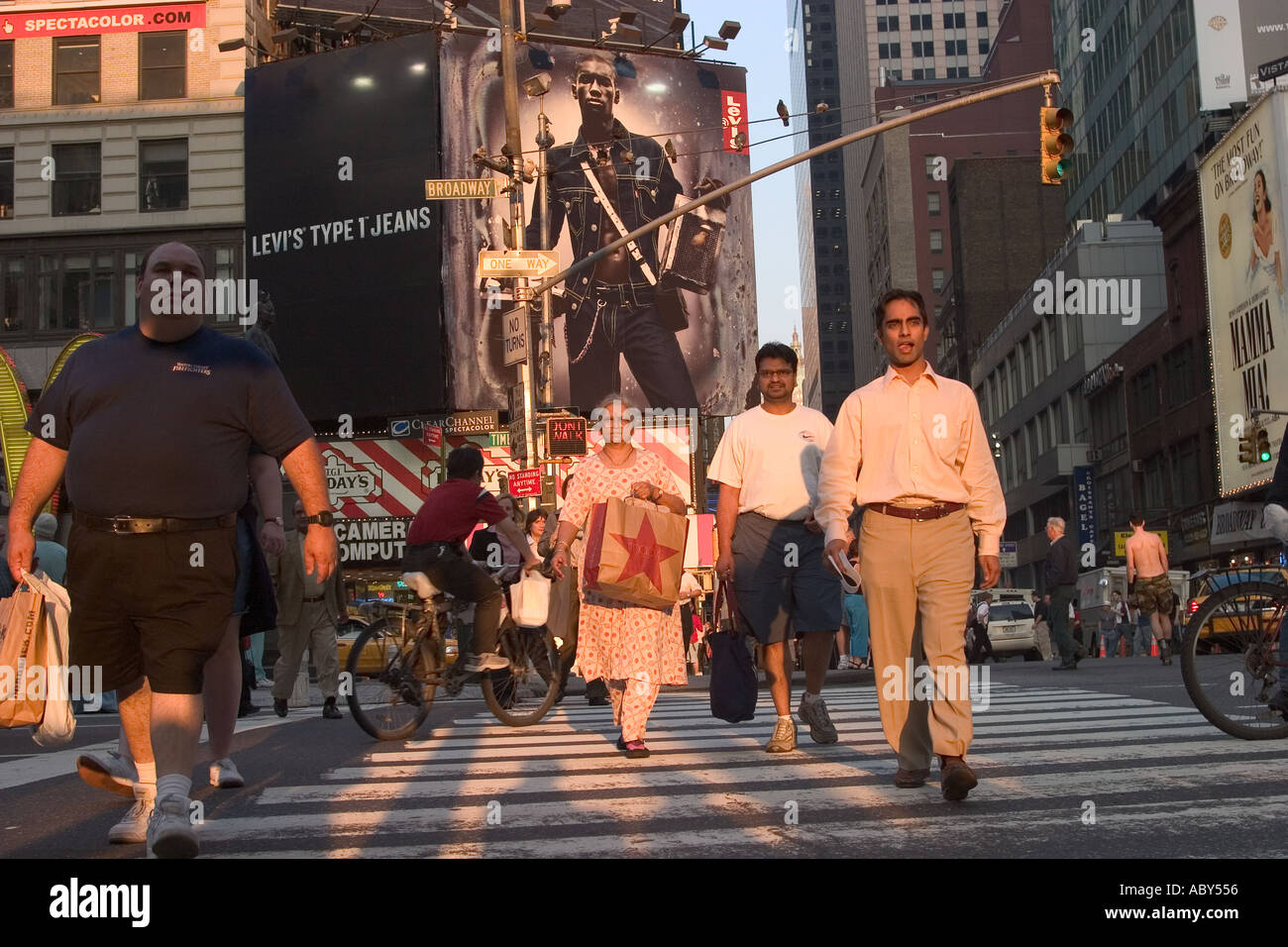 New York City NY NYC Nord USA US U S A Times Square de concordance de ...