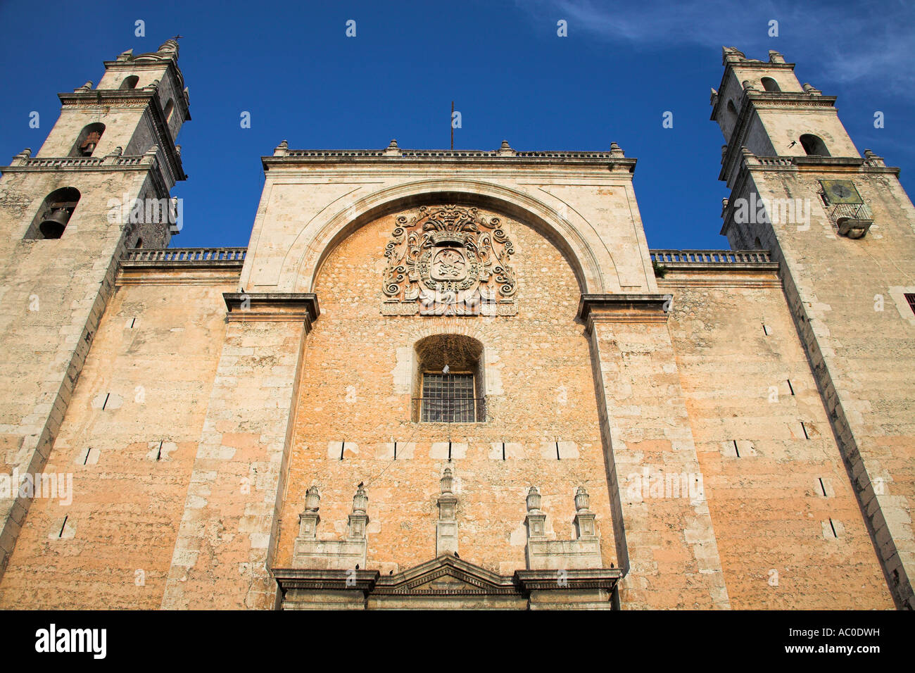 Cathédrale zocalo de merida mexique Banque de photographies et d’images ...