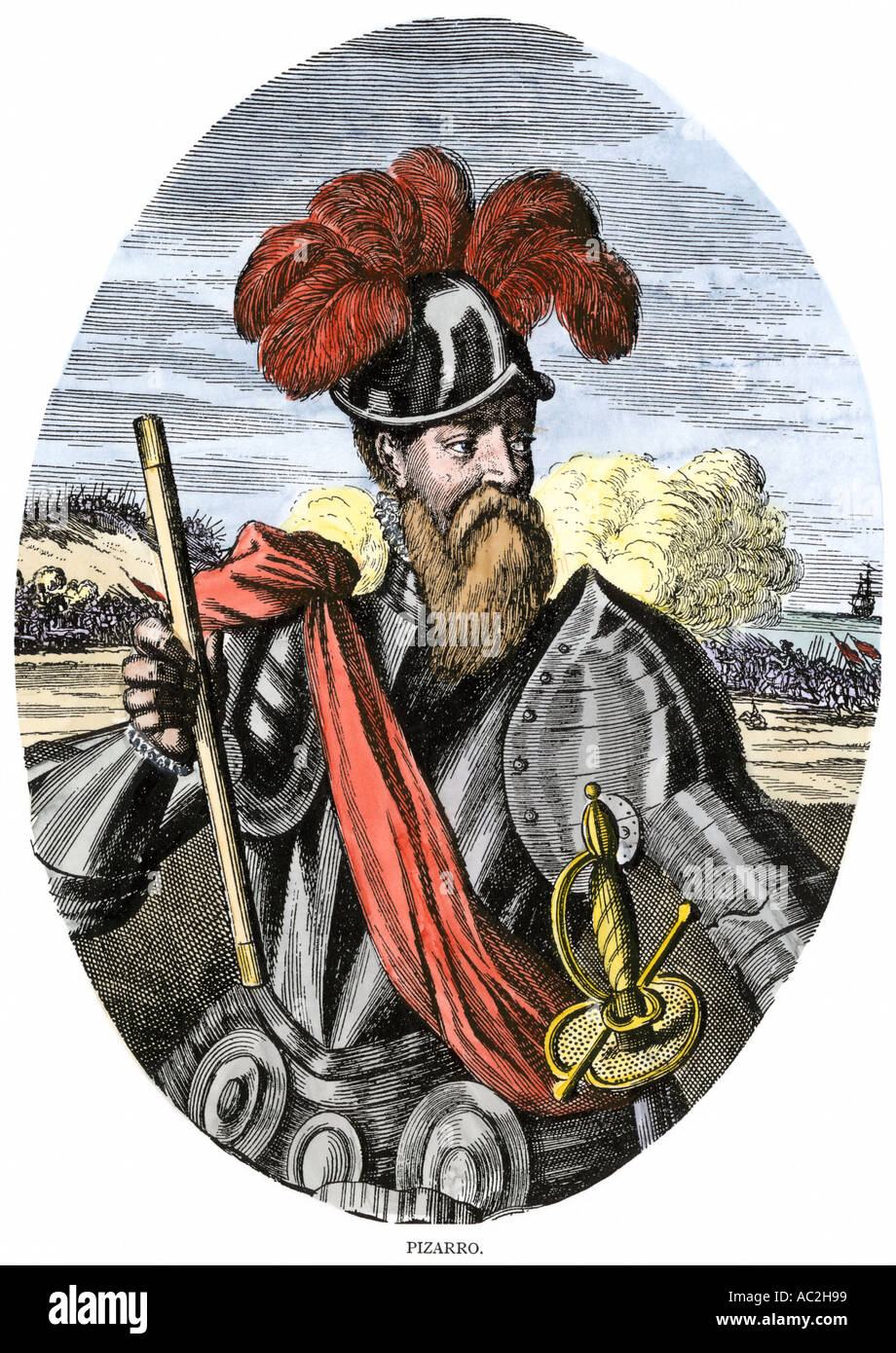 Portrait de francisco pizarro Banque de photographies et d’images à ...