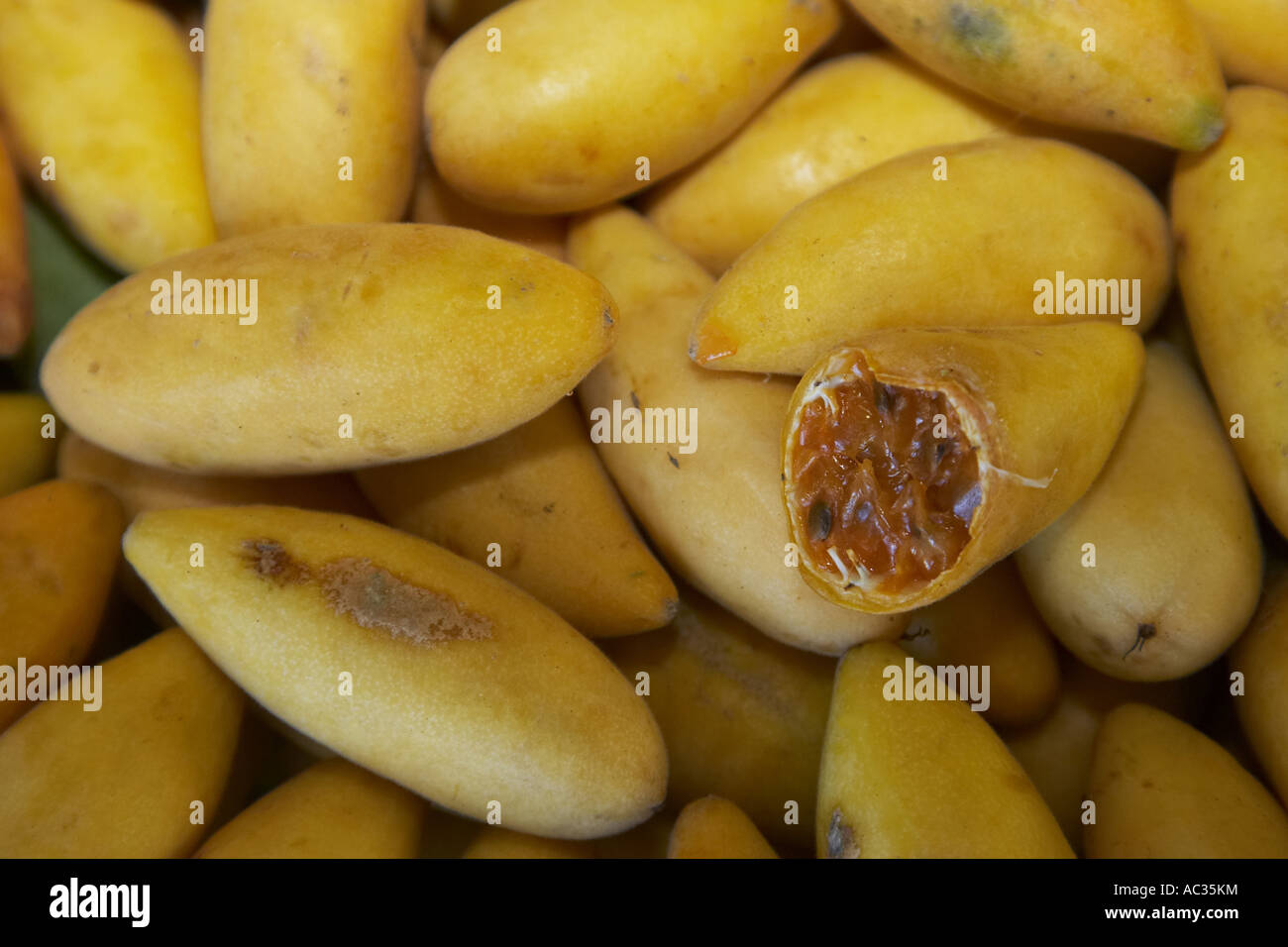Fruit de la passion, banane, granadilla, Curuba, Banana poka ...