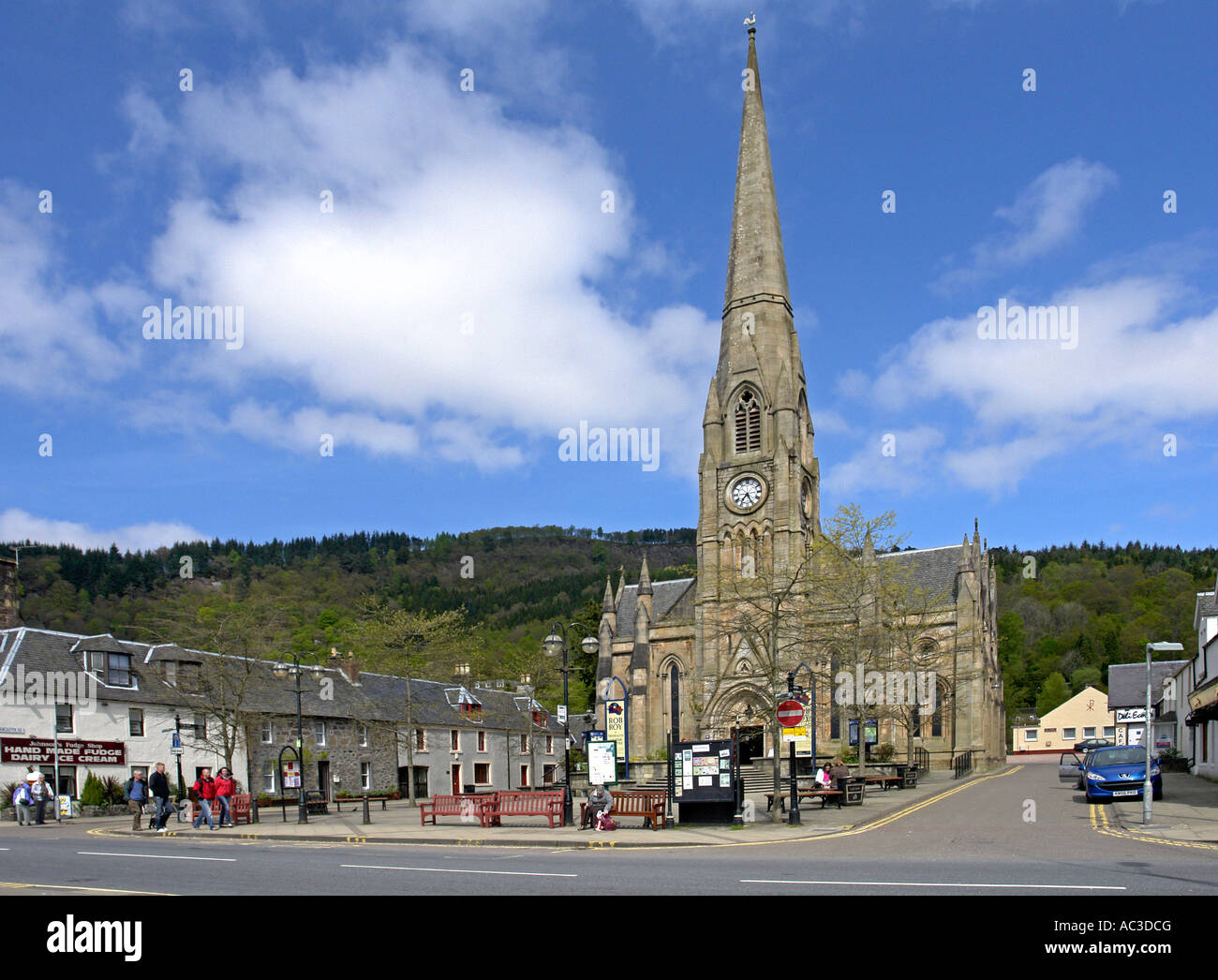 Centre ville de callander Banque de photographies et d’images à haute ...
