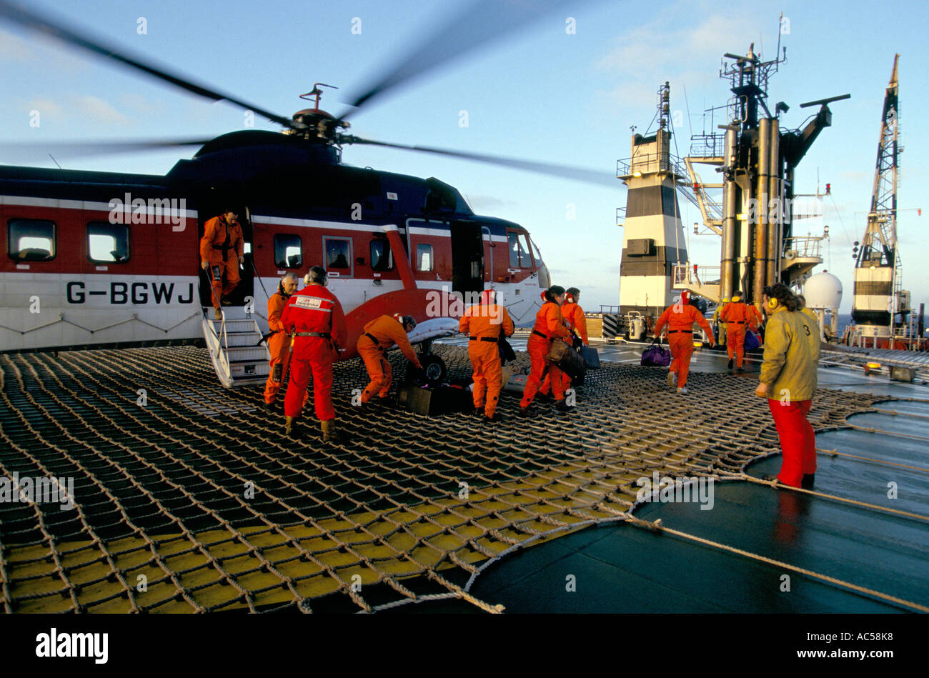 Tartan oil platform north sea Banque de photographies et d’images à ...