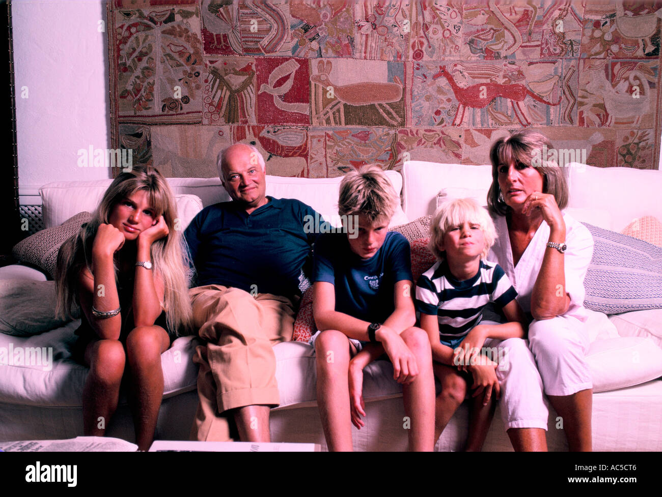 James goldsmith and wife Banque de photographies et d’images à haute ...