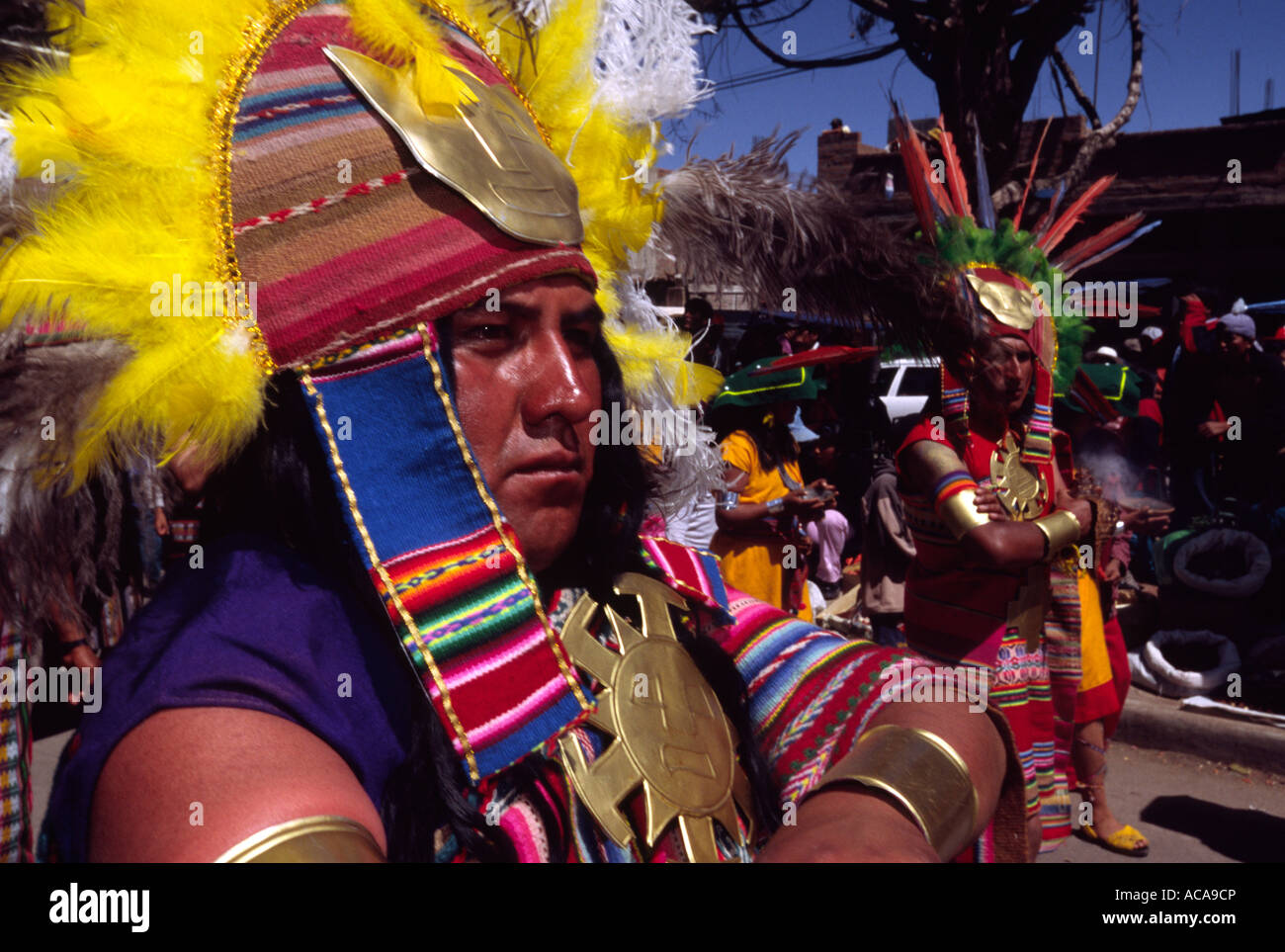 Guerriers Inca - Puno Semaine festival, Puno, PÉROU Photo Stock - Alamy