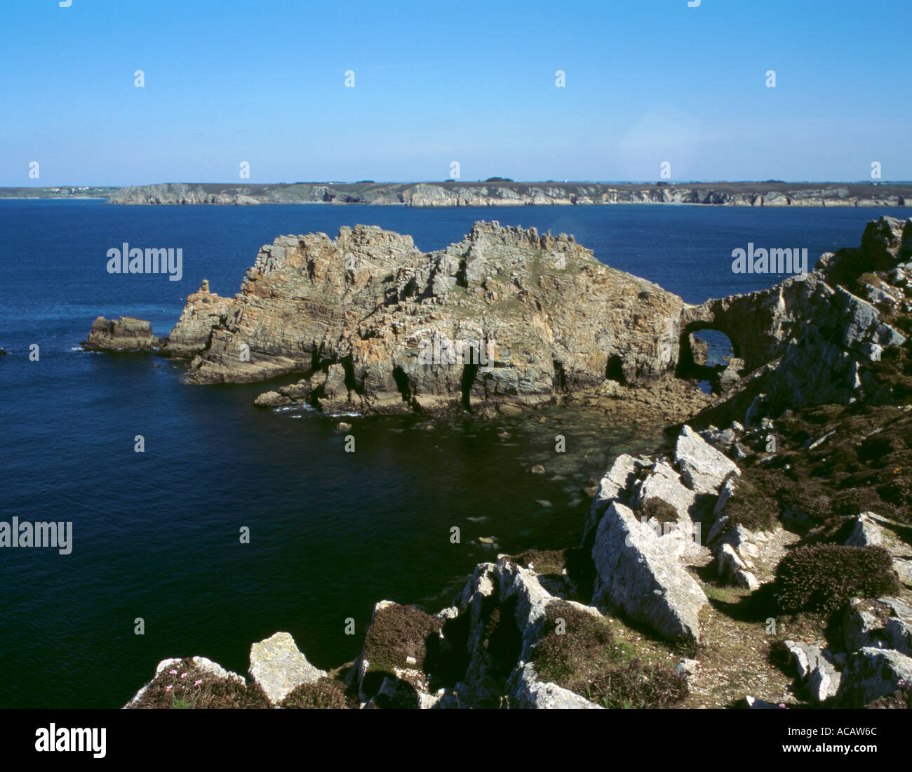 'Château de Dinan', Pointe de Dinan, Presqu'île de Crozon (péninsule de ...