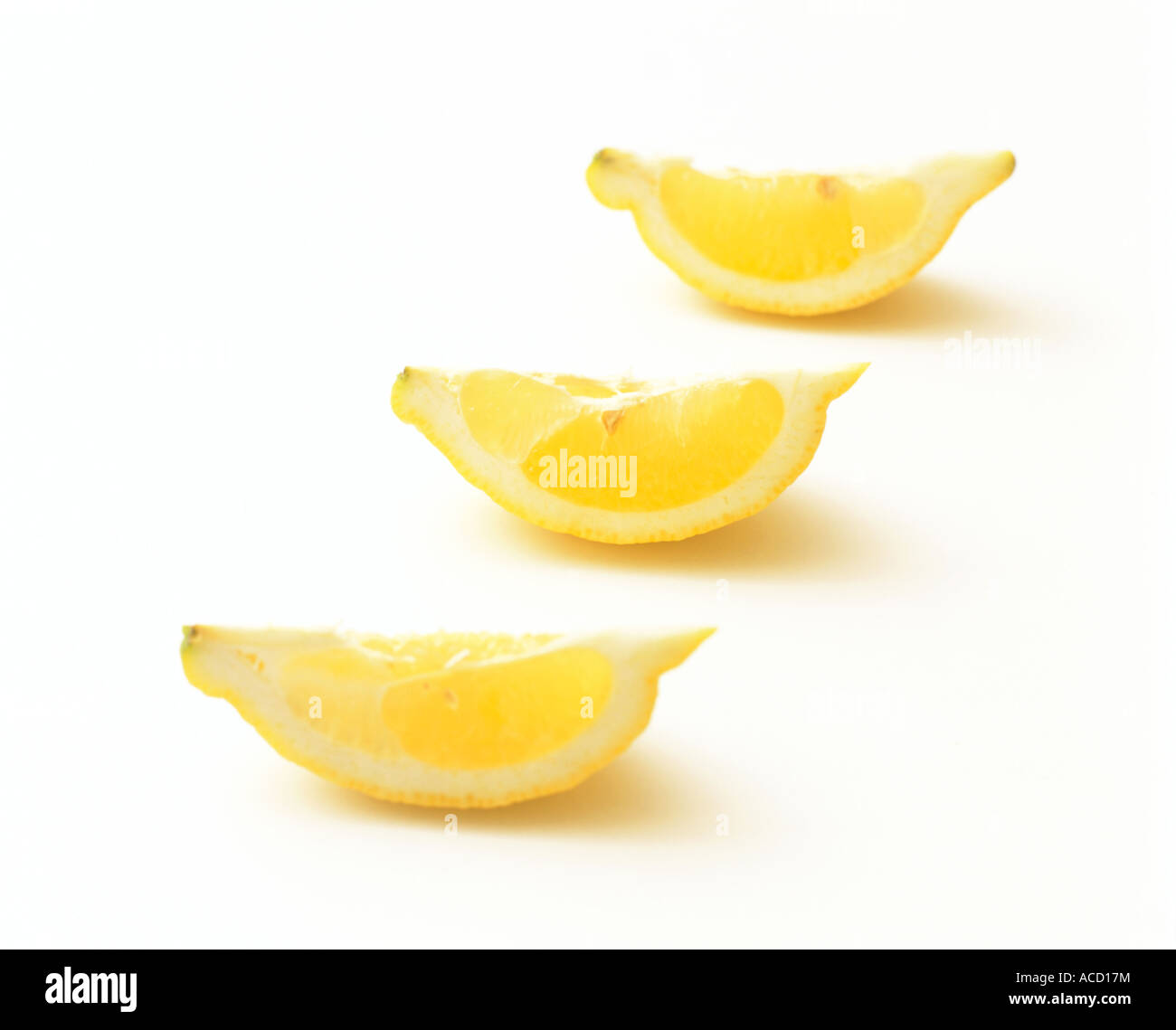 Quartiers de citron Banque d'images détourées - Alamy