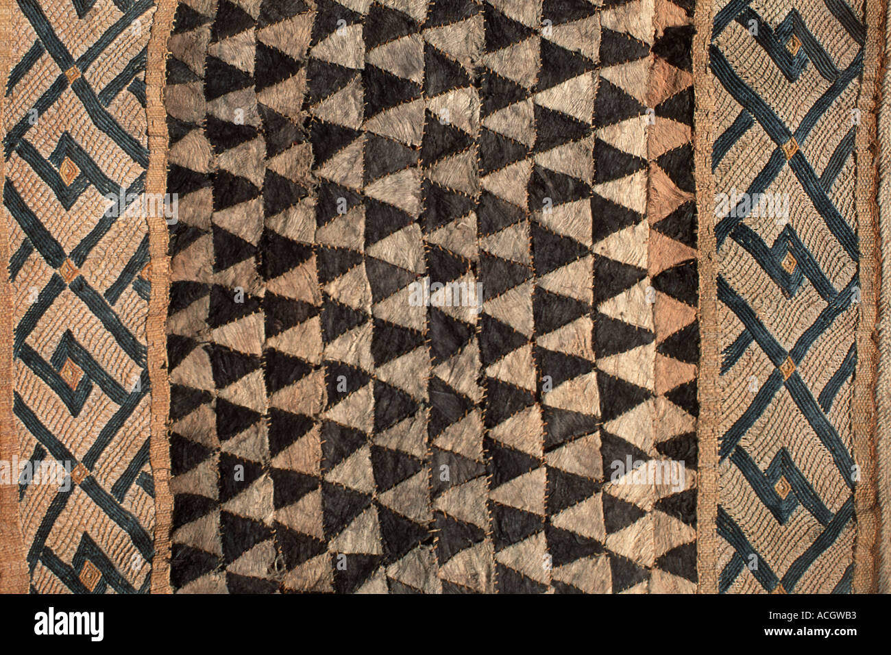 Textile raphia tissé à partir de la République démocratique du Congo ...