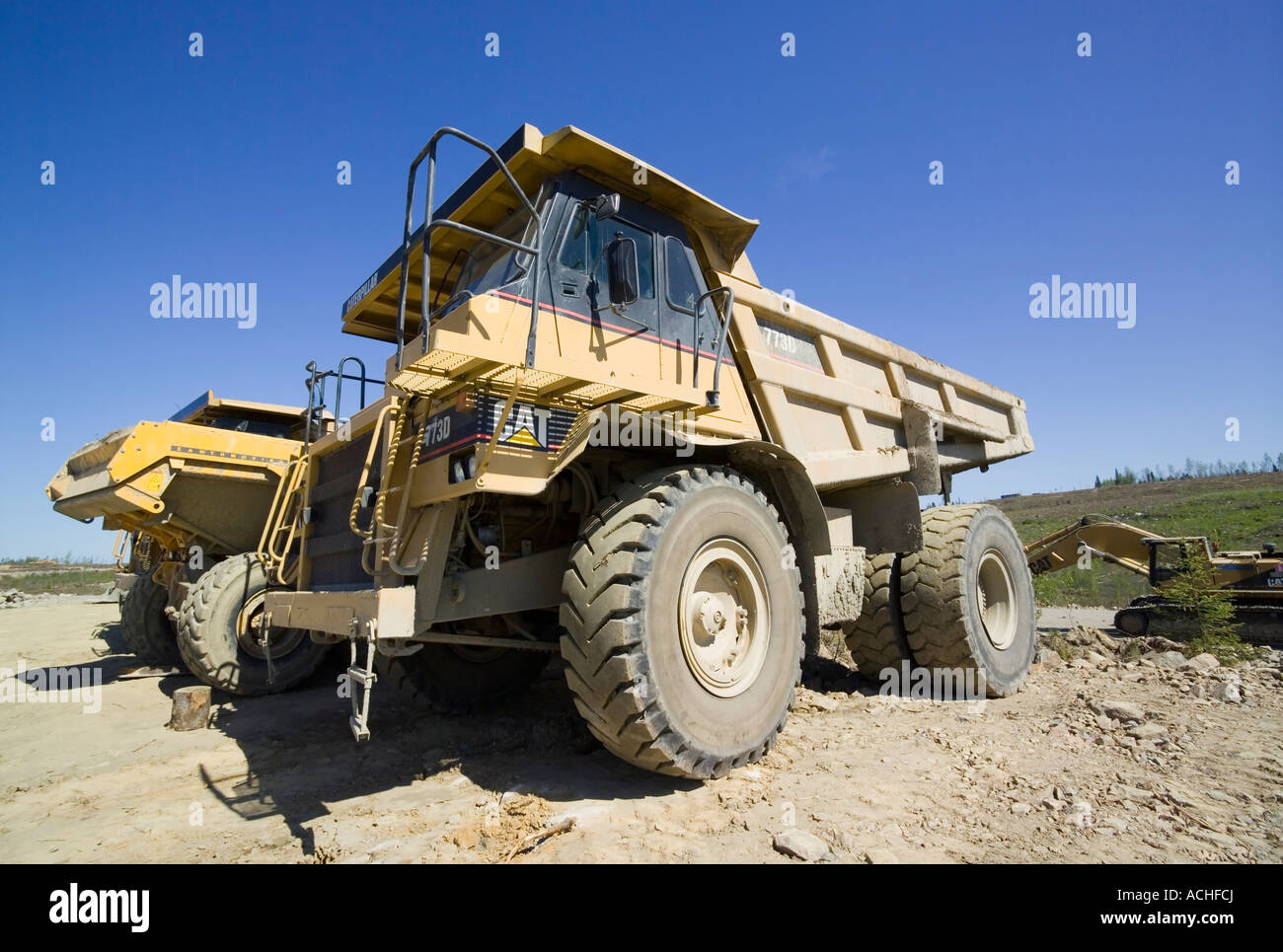 Tombereau dans la mine de talvivaara Banque de photographies et d ...