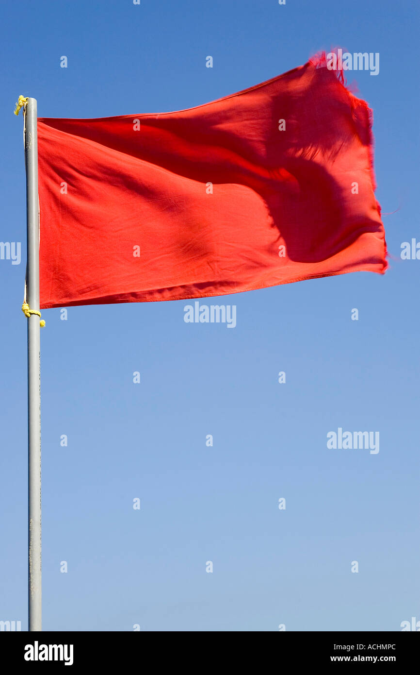 Drapeau Rouge Banque d'image et photos - Alamy