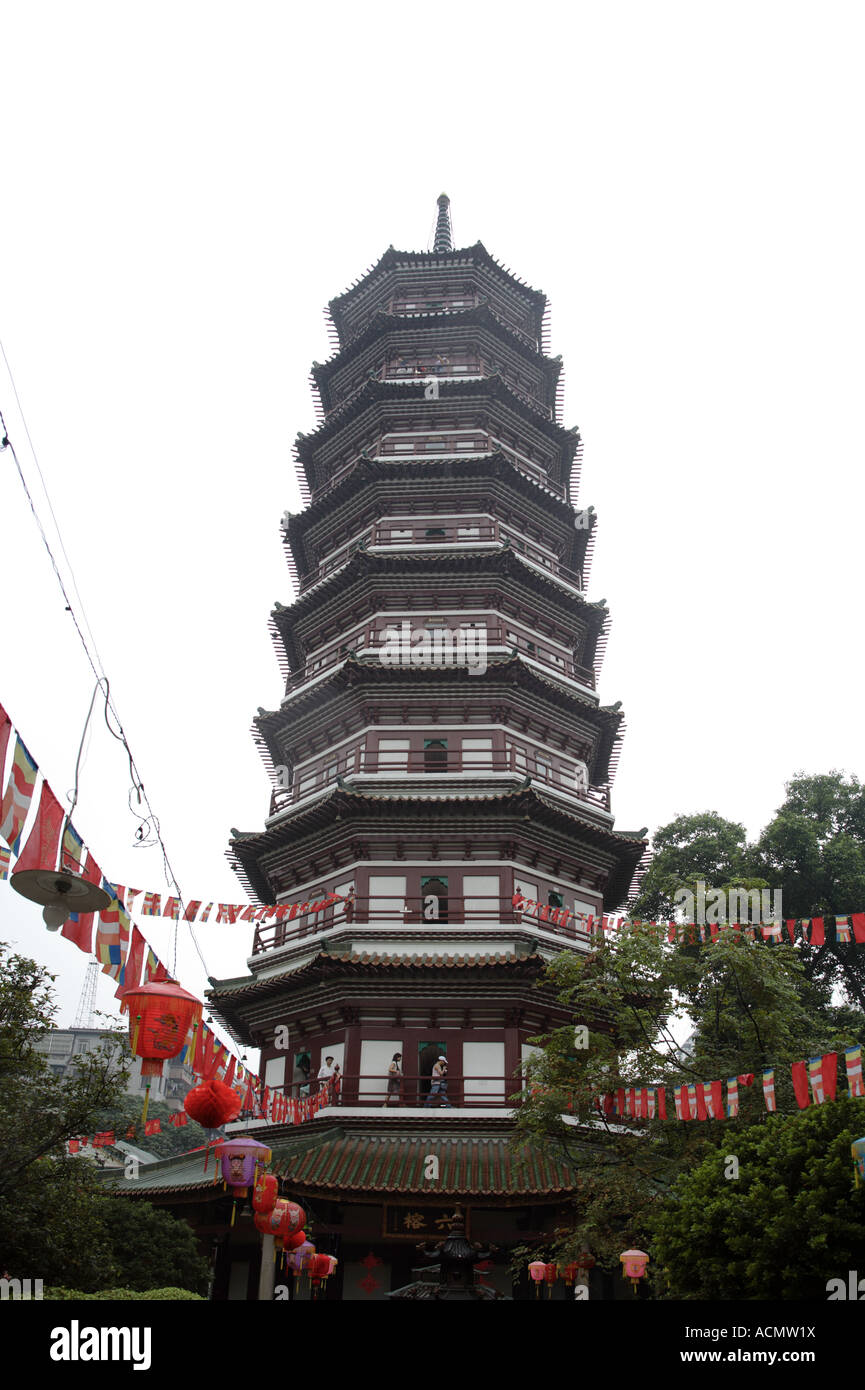 Temple of the six banyan trees Banque de photographies et d’images à ...