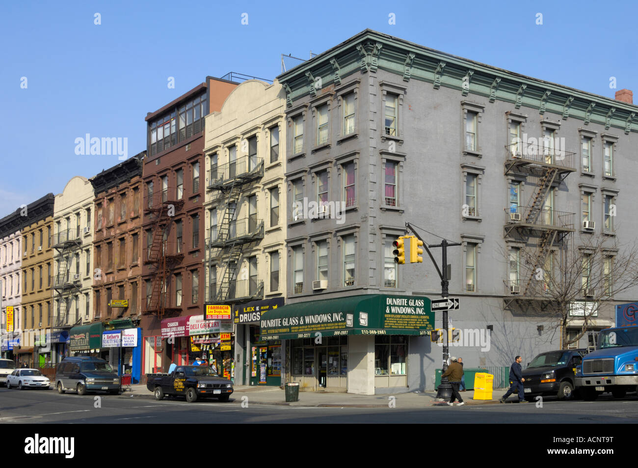 Paysage de rue de harlem Banque de photographies et d’images à haute ...