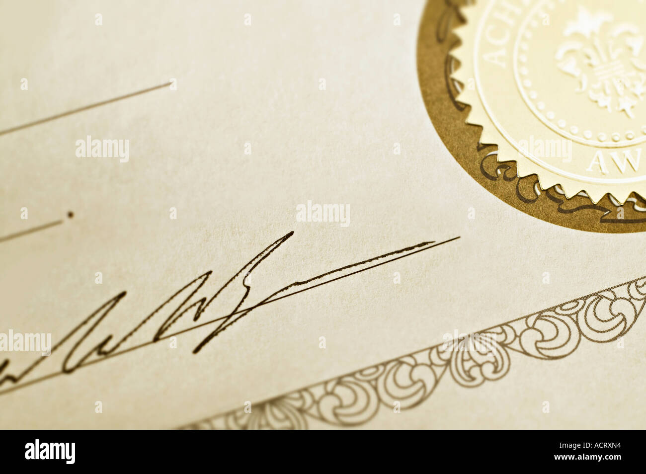 Cachet de signature Banque de photographies et d’images à haute ...