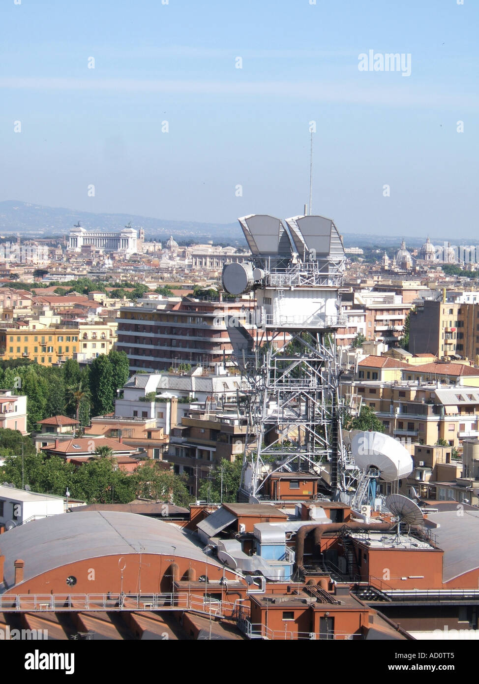 Italy rome panorama from monte mario Banque de photographies et d ...