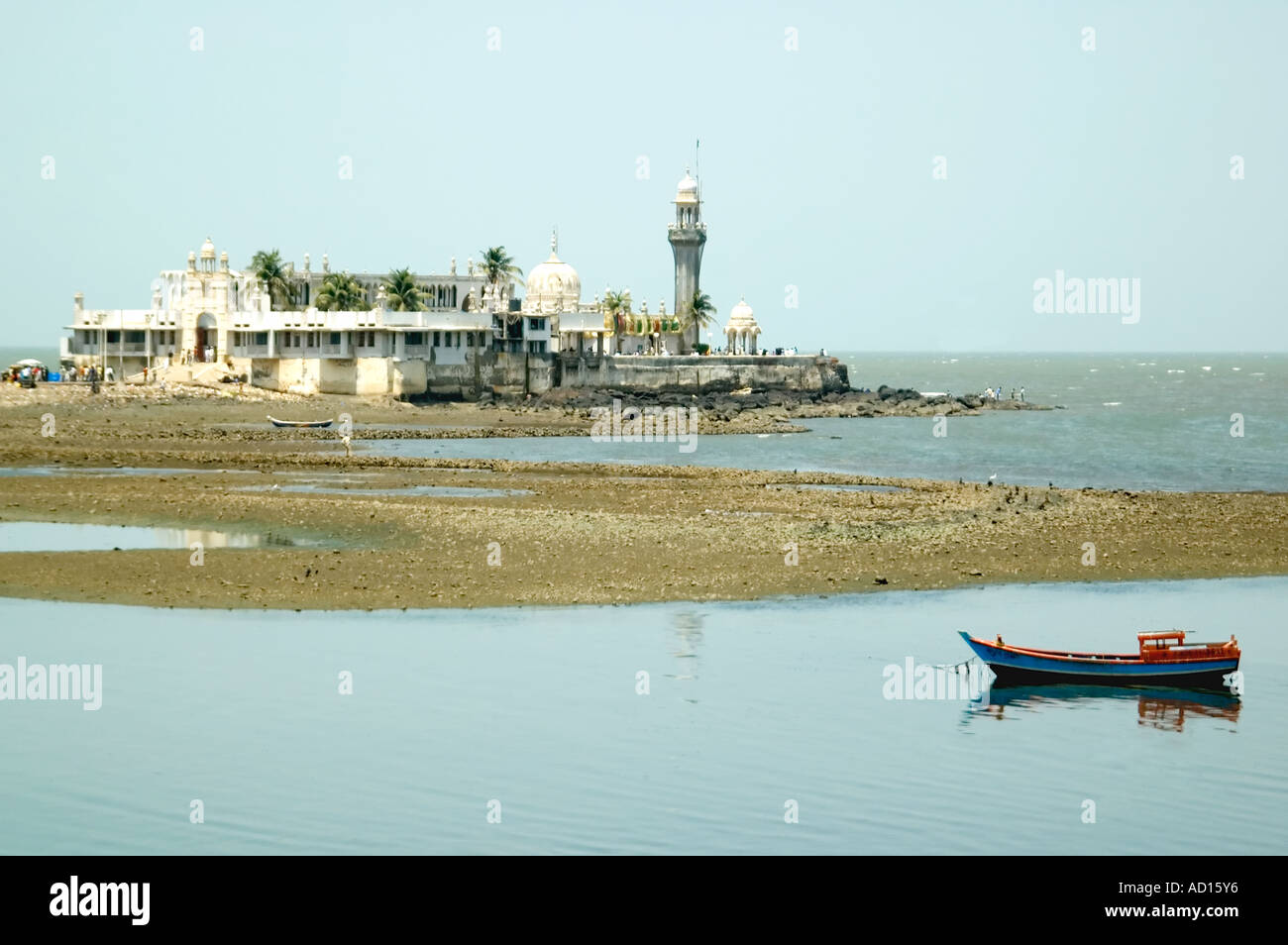 Grand angle de visualisation horizontal à travers Back Bay de la ...