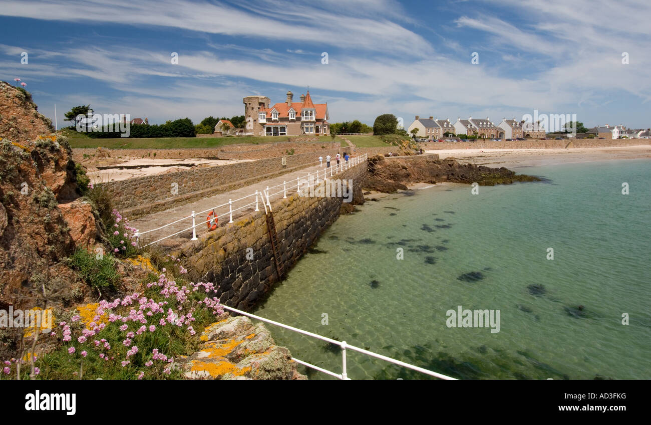 St Clements Bay Jersey Photo Stock - Alamy