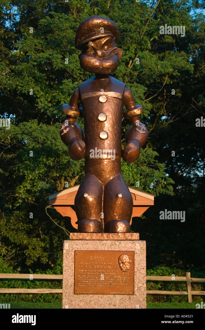 Statue De Popeye Banque d'image et photos - Alamy