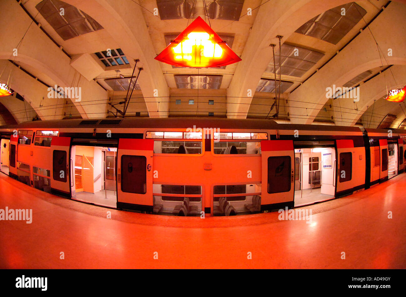 RER Metro Paris, France Photo Stock - Alamy